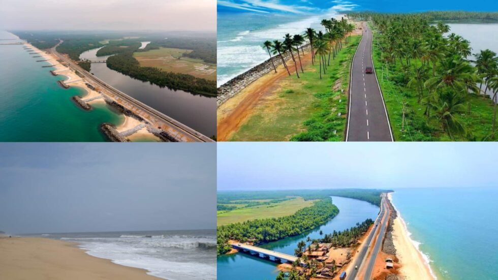 Maravanthe Beach At Udupi - Shruthini Tourist
